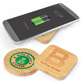 Branded Wireless Phone Chargers - Logo Printed | Promotion Products