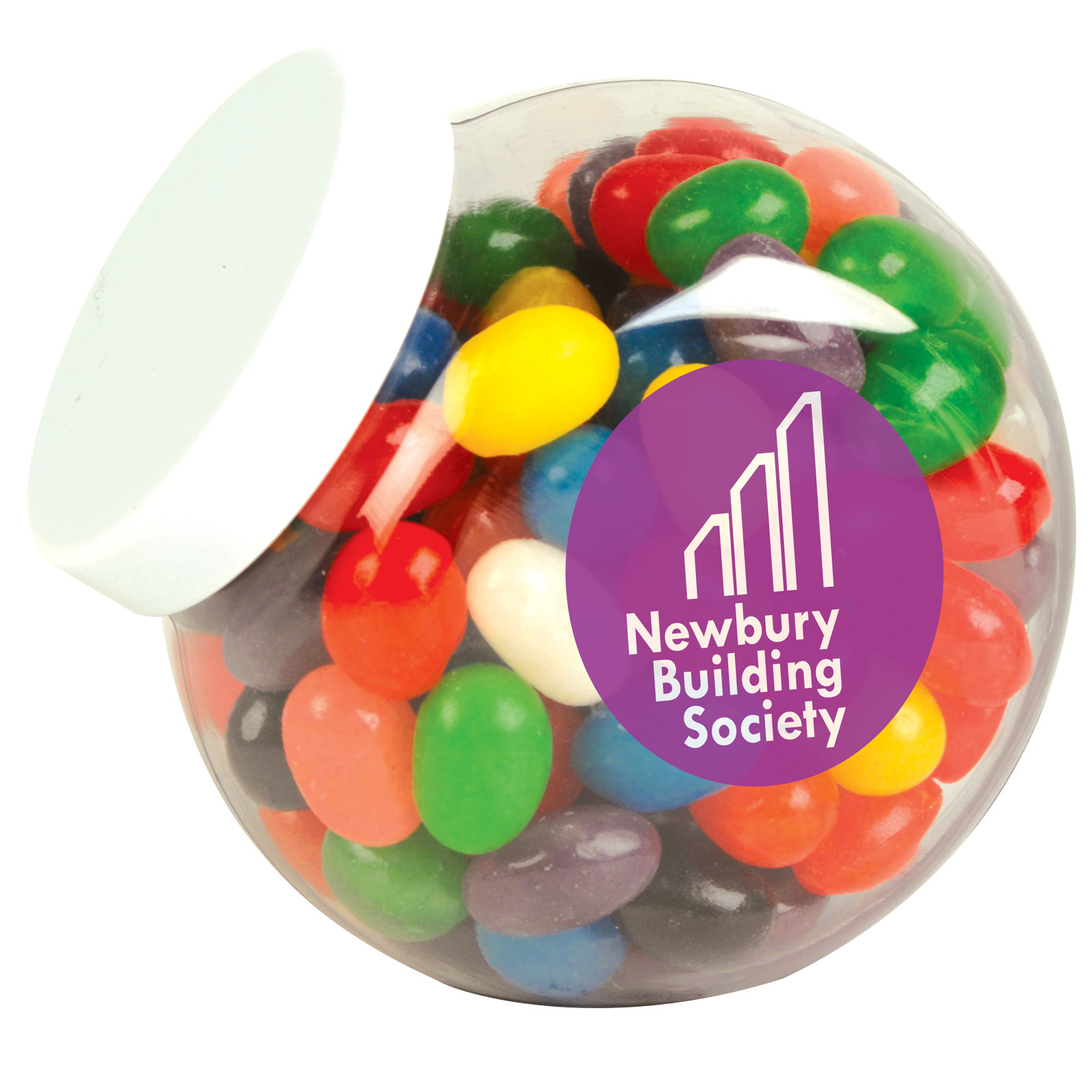 Promotional Assorted Mini Jelly Beans in Containers: Branded Online ...