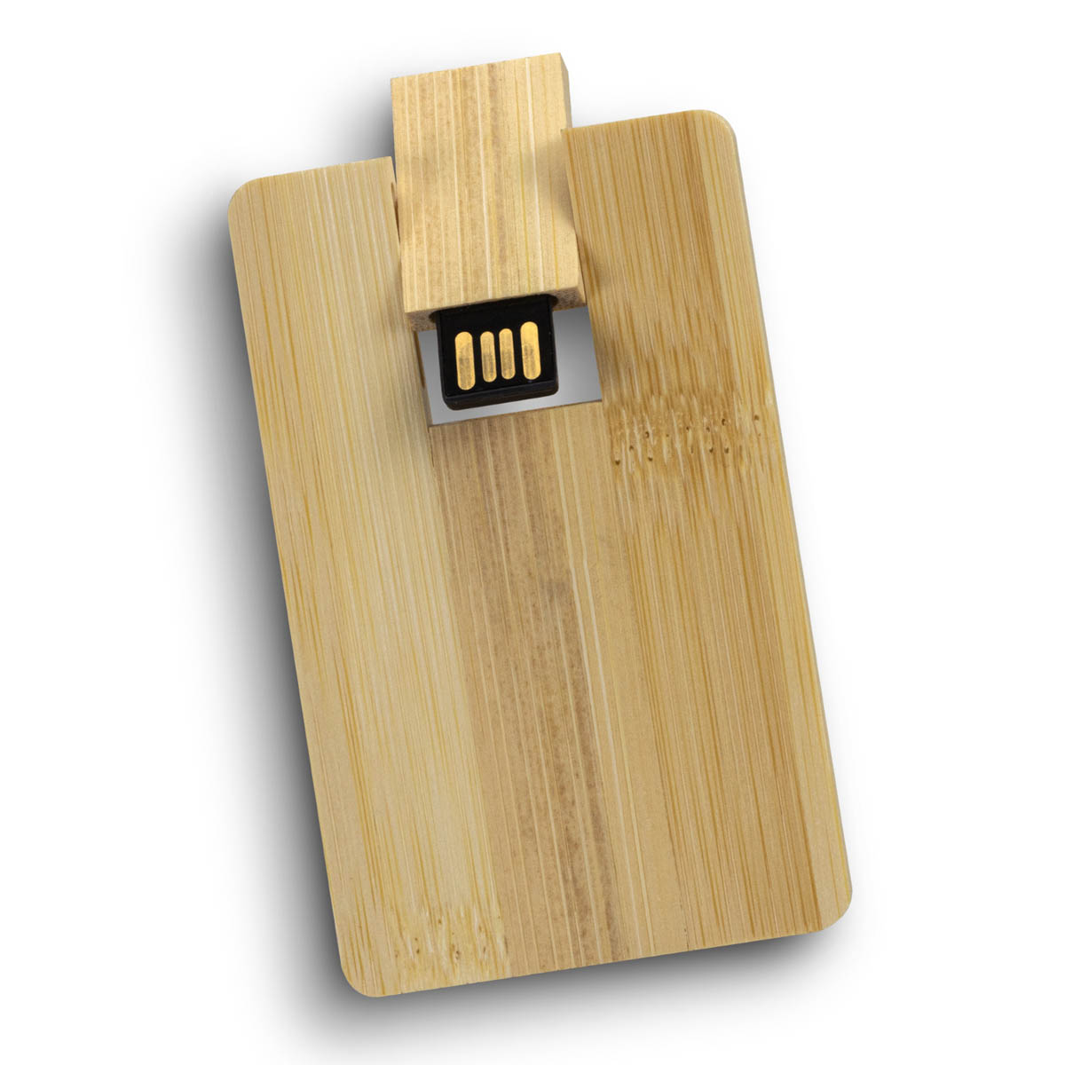 Promotional Bamboo Card Flash Drives 8GB | Promotion Products
