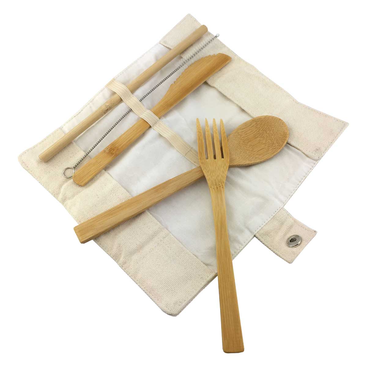 Promotional Bamboo Cutlery Pouches | Promotion Products