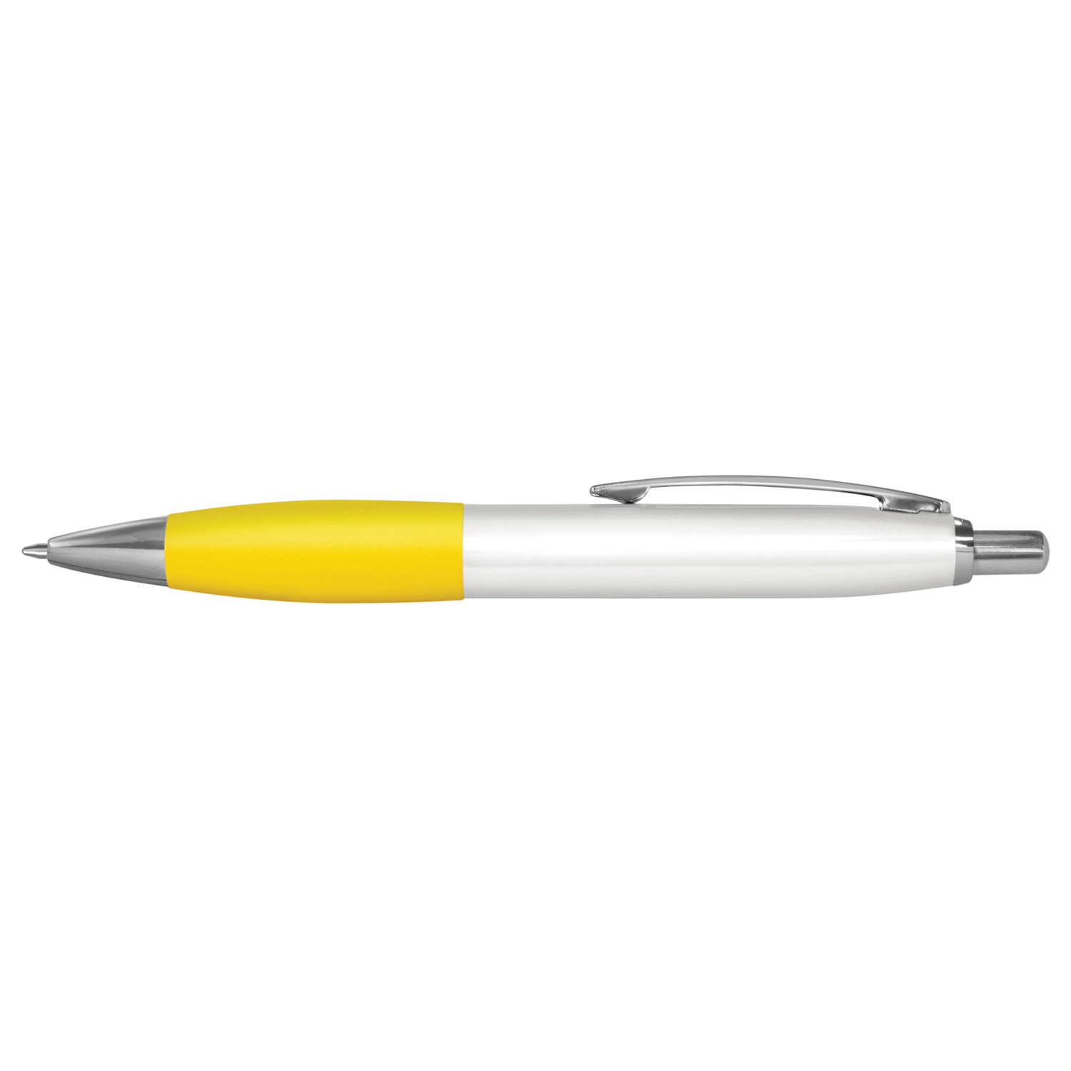 Promotional Brisbane White Barrel Pens: Branded Online | Promotion Products