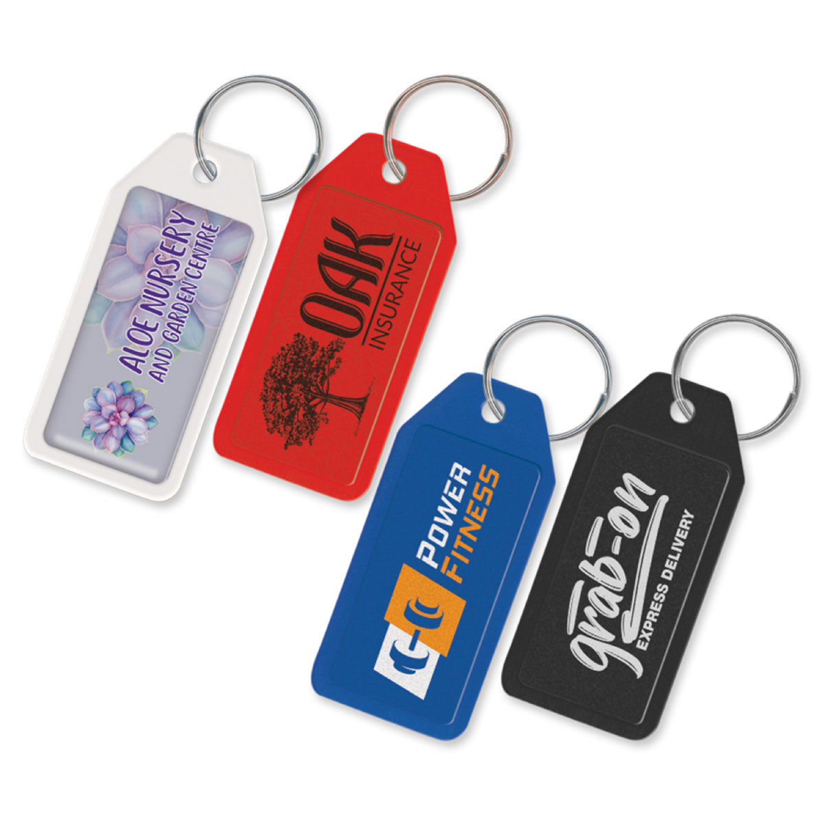 Printed Budget Keyrings: Branded Online | Promotion Products