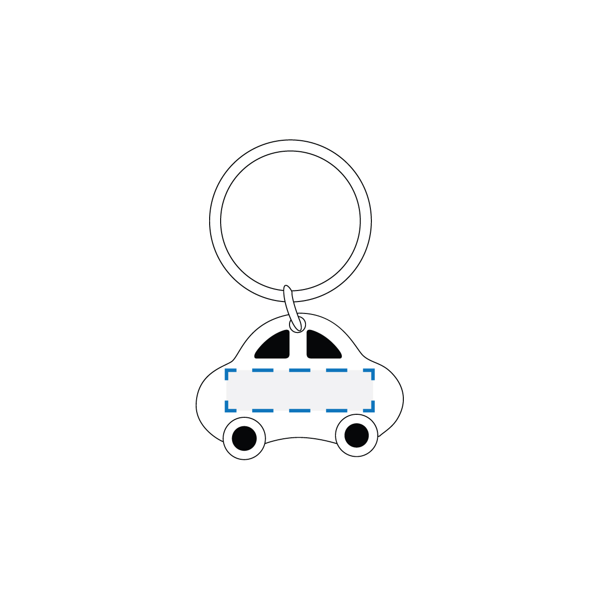 Branded Car Shaped Keyrings: Branded Online | Promotion Products