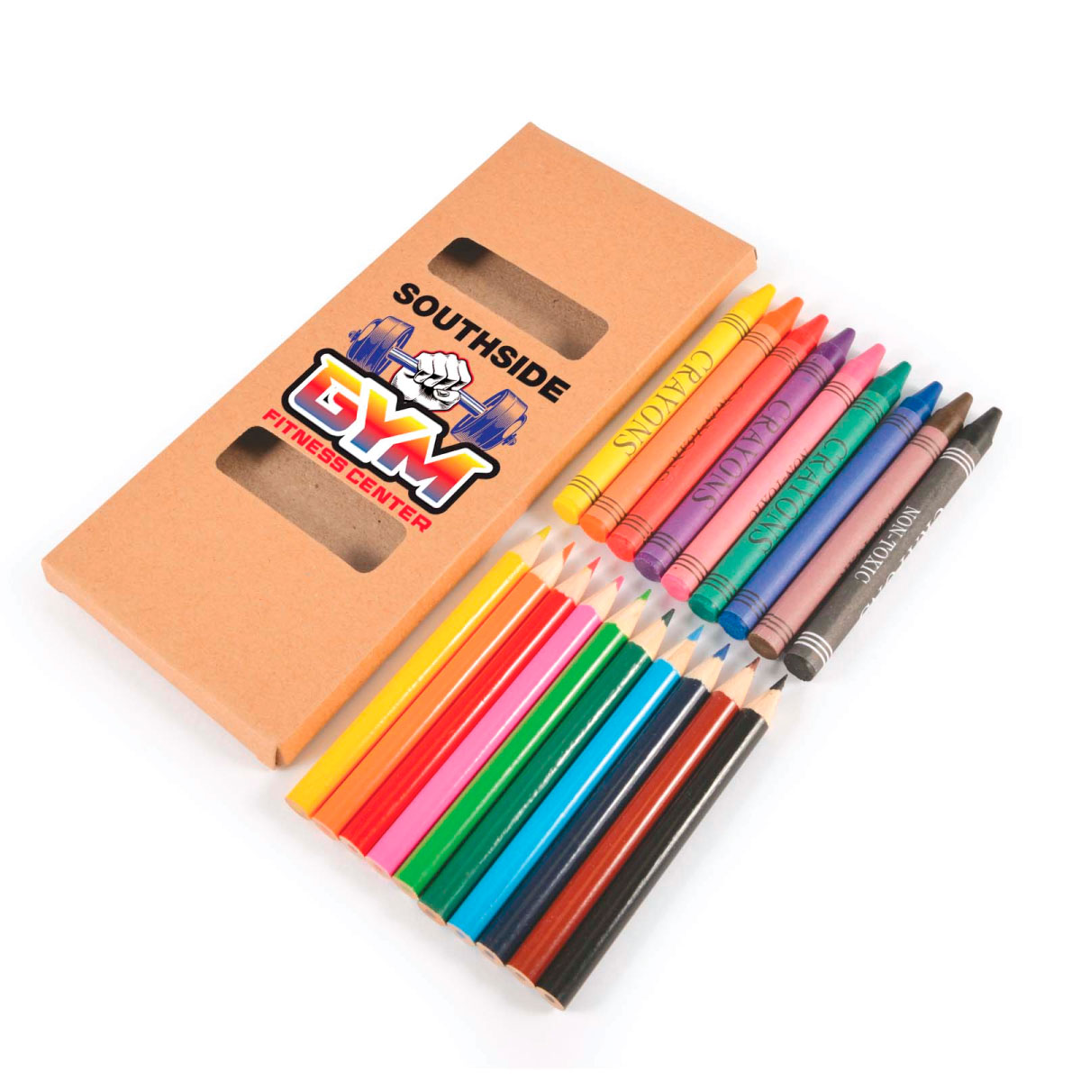 Promotional Coloured Pencil and Crayon Boxes | Promotion Products