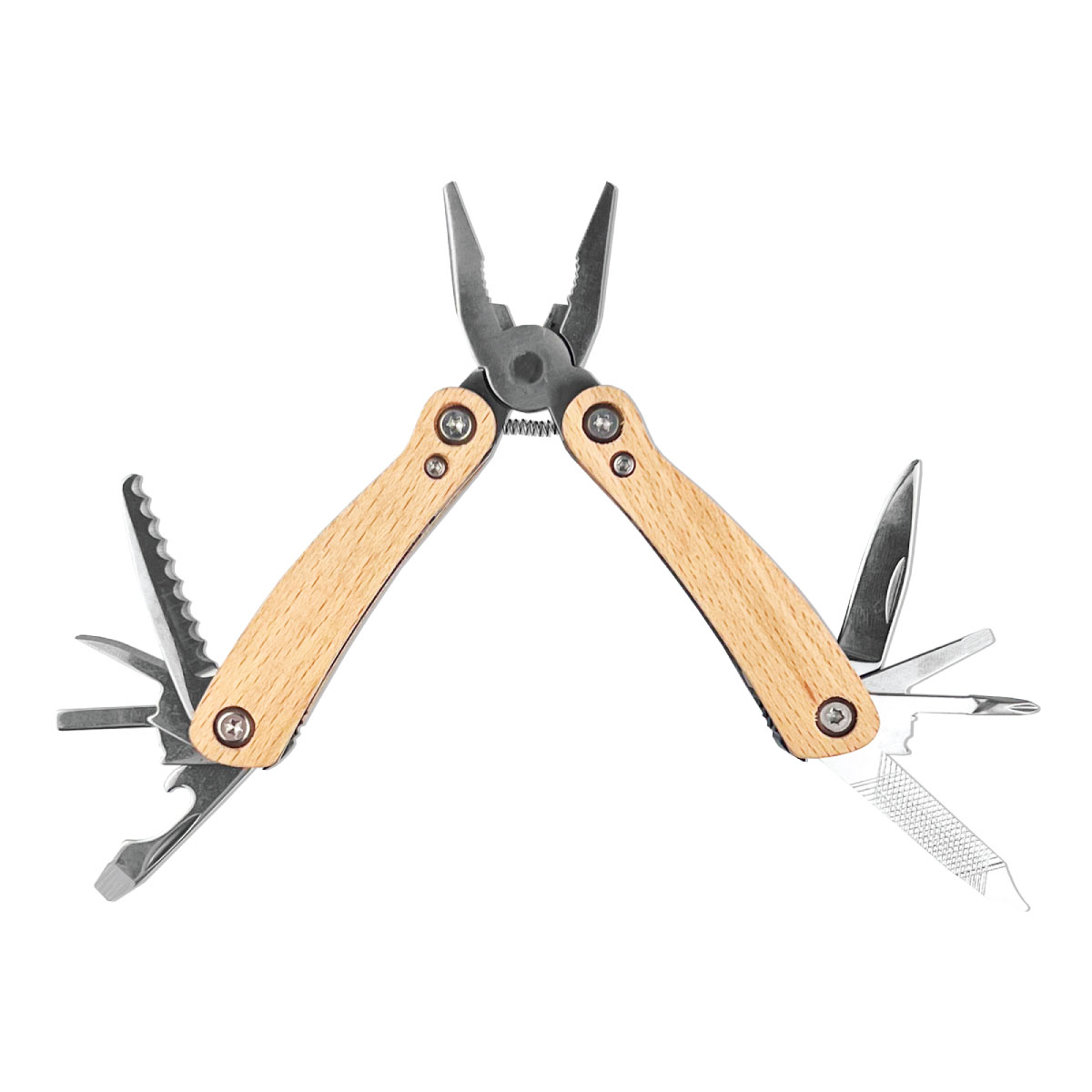 Promotional Large Compact Beechwood Multi Tools | Promotion Products