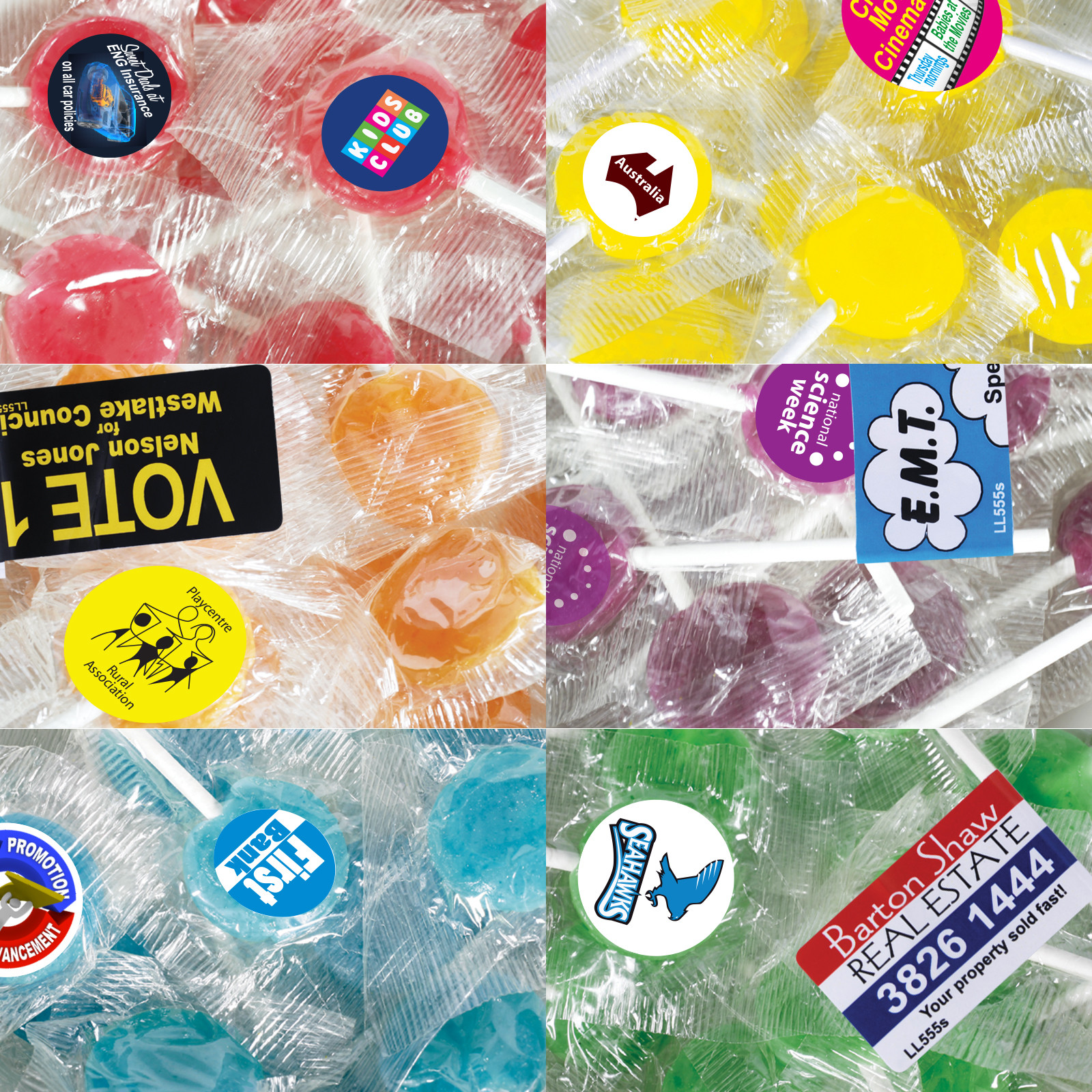Promotional Corporate Lollipops: Branded Online | Promotion Products
