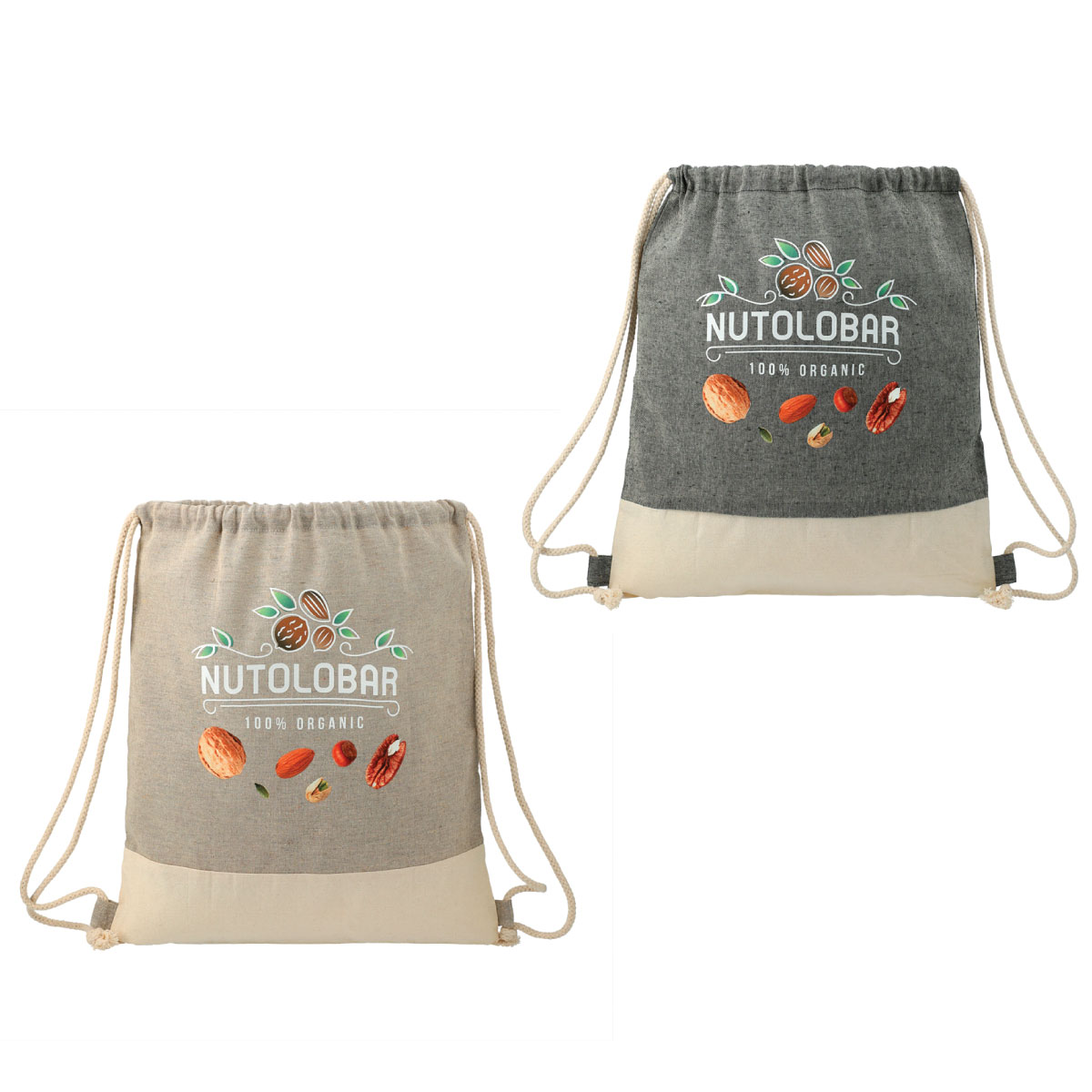Promotional Recycled Cotton Drawstring Bags | Promotion Products