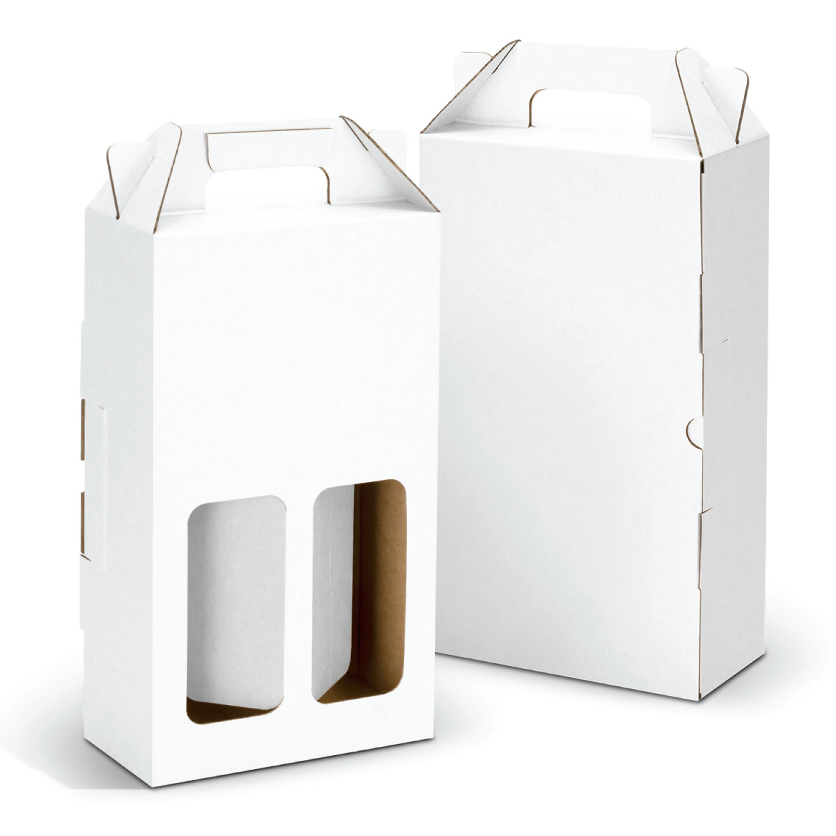 Custom Double Wine Carry Boxes | Engage, Collaboration, Create