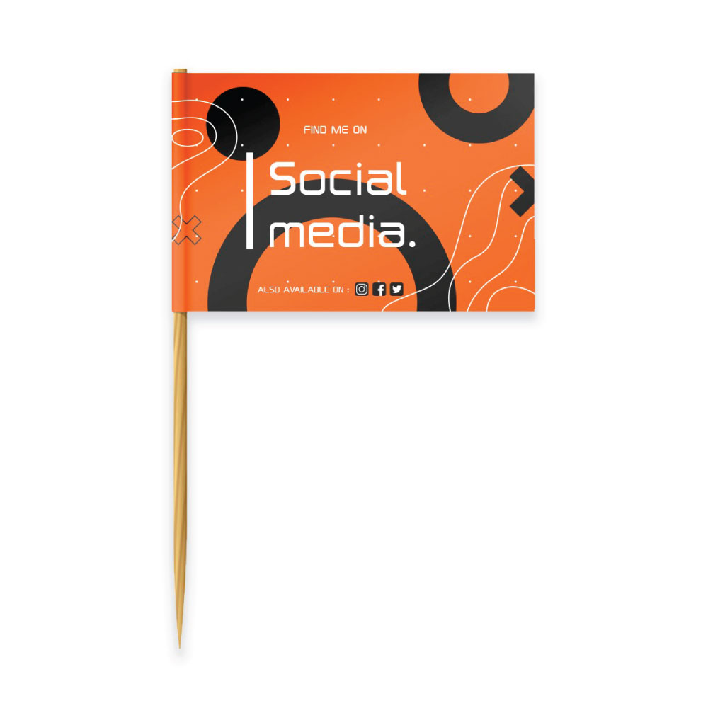 Custom Toothpick Flags | Promotion Products
