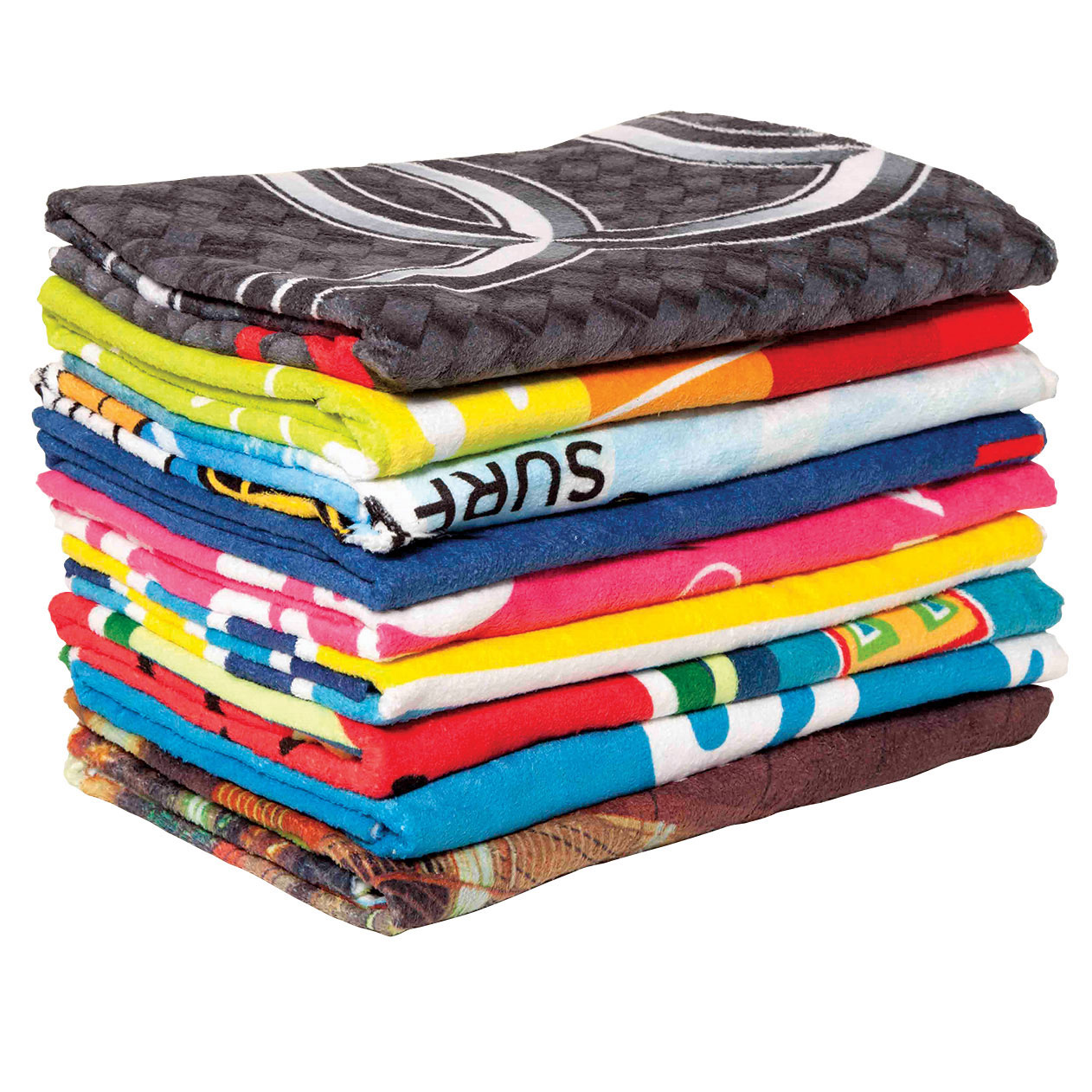Promotional Full Sublimation Beach Towels: Branded Online | Promotion ...