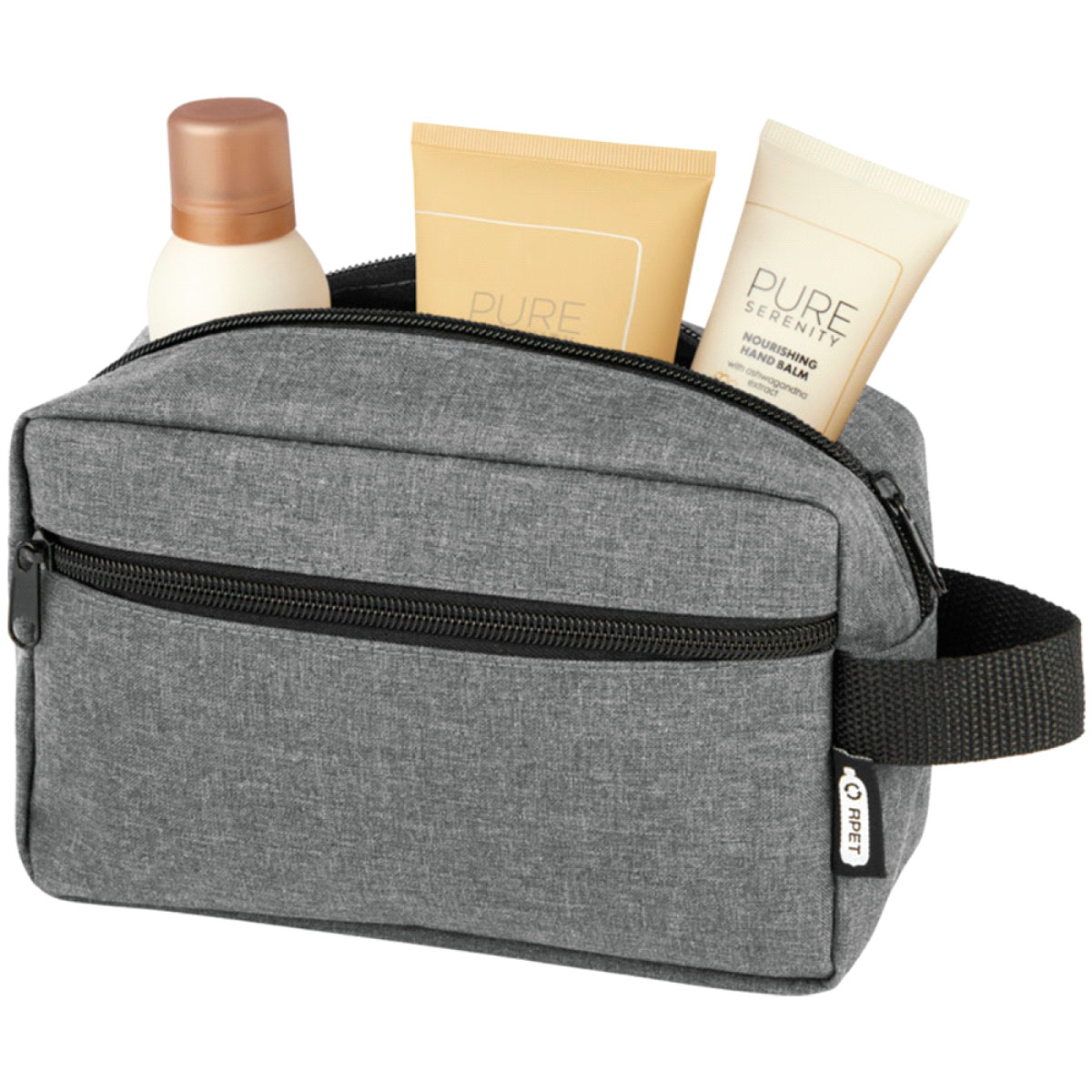 Promotional GRS Recycled rPET Toiletry Bags | Promotion Products