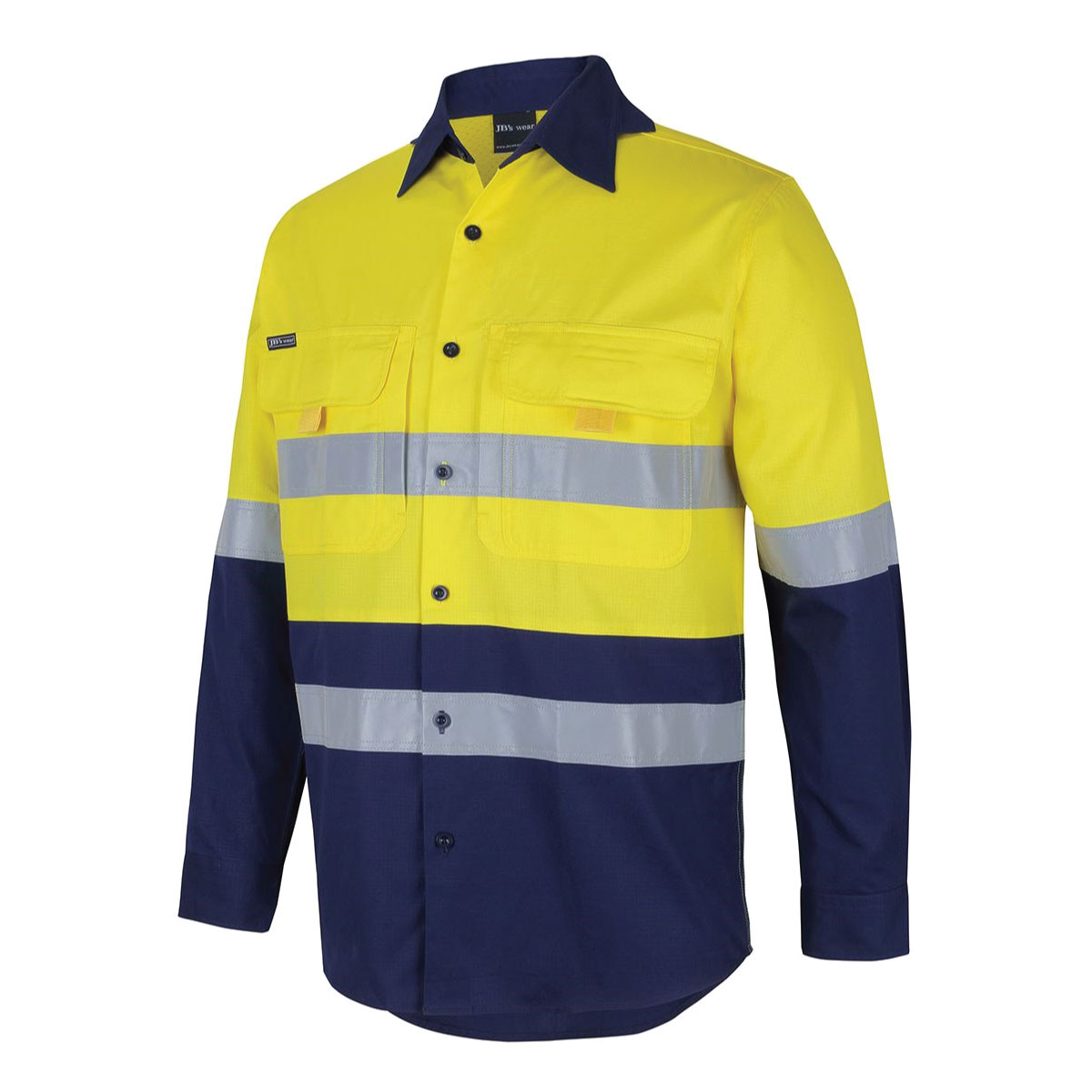 Promotional HI VIS Stripe Long Sleeve Shirts | Promotion Products