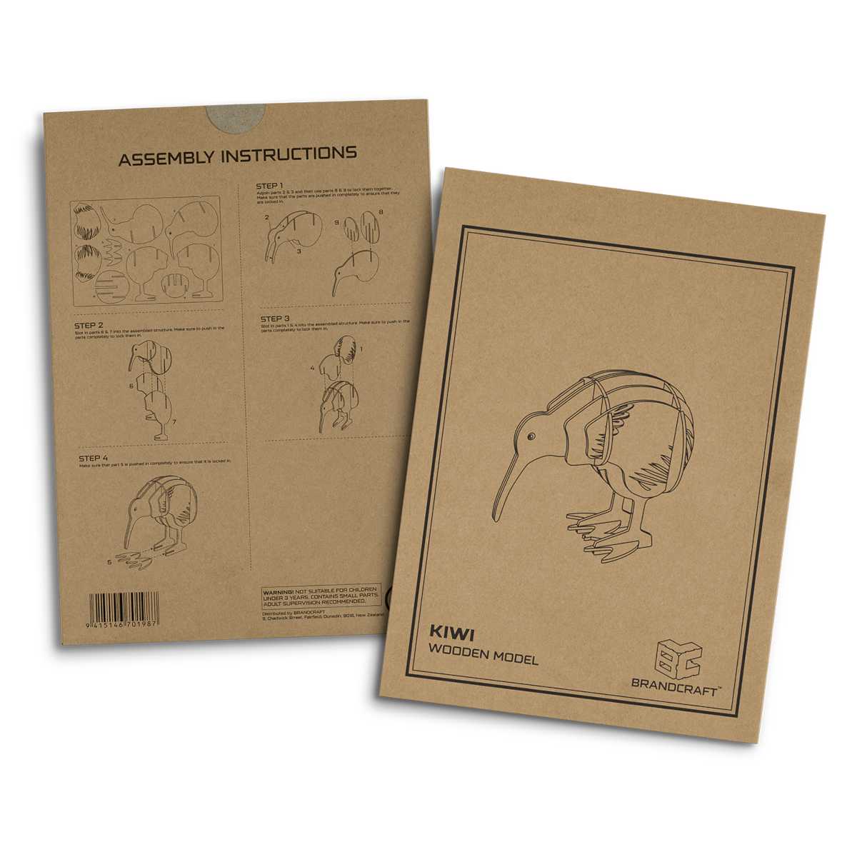 Promotional Kiwi Wooden Model Kits | Promotion Products