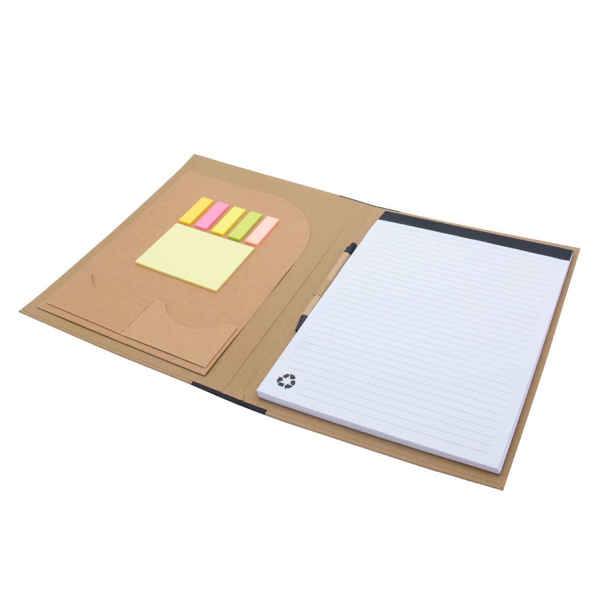 Promotional Kraft A4 Padfolios | Promotion Products