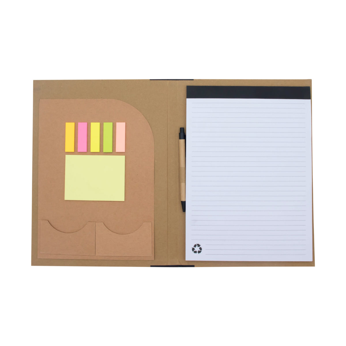 Promotional Kraft A4 Padfolios | Promotion Products