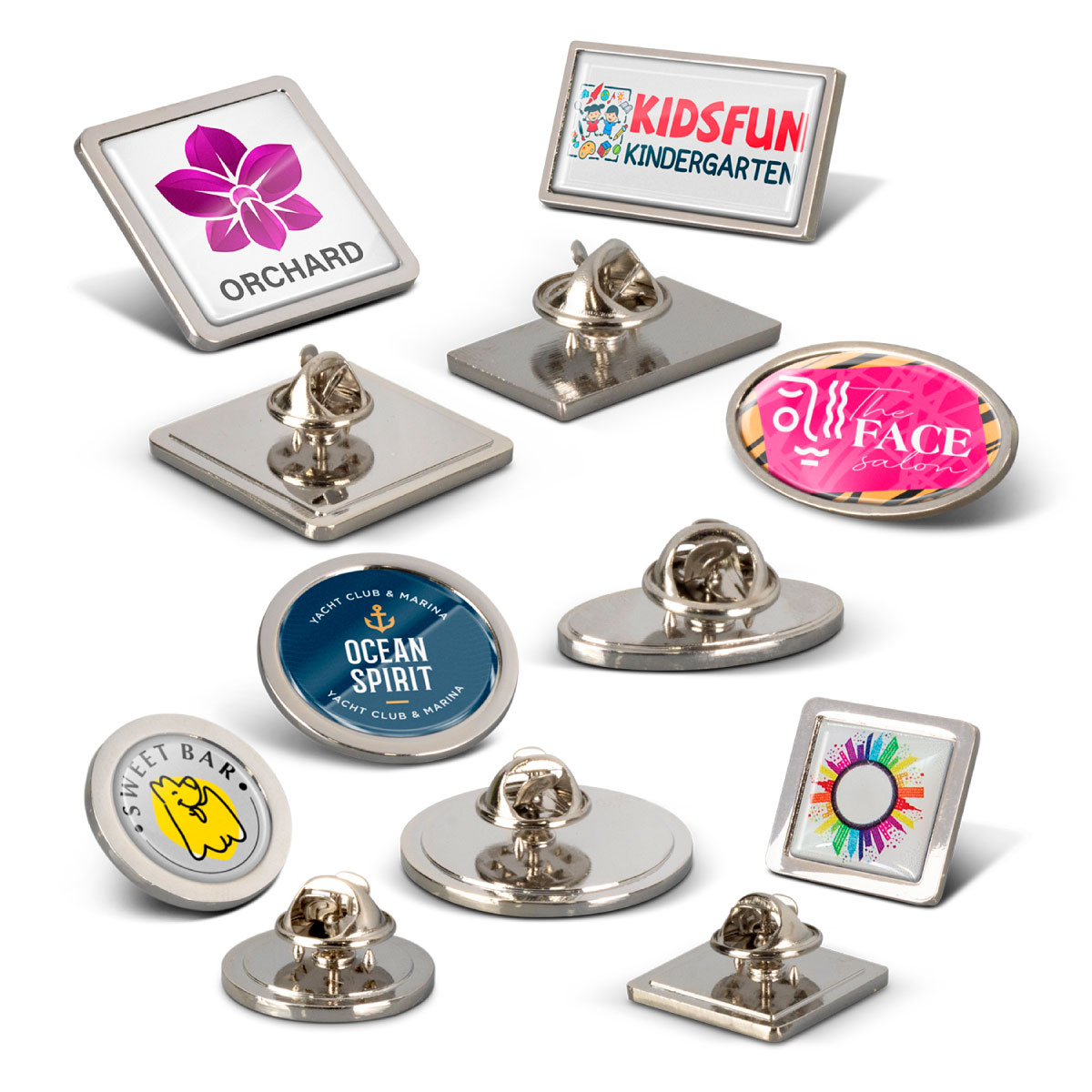 Promotional Large Round Ormond Lapel Pins: Branded Online | Promotion ...