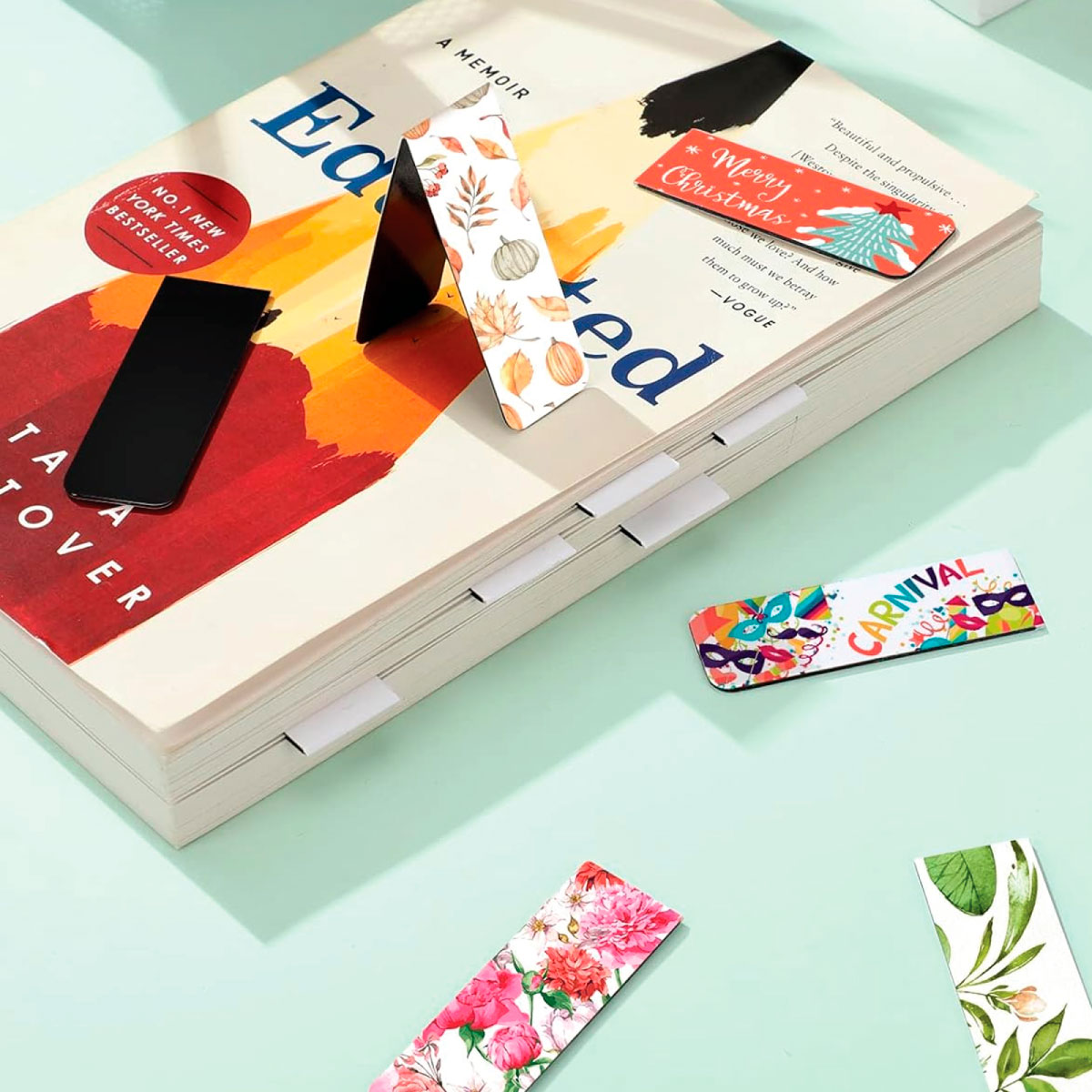 Promotional Large Snap Magnetic Bookmarks | Promotion Products