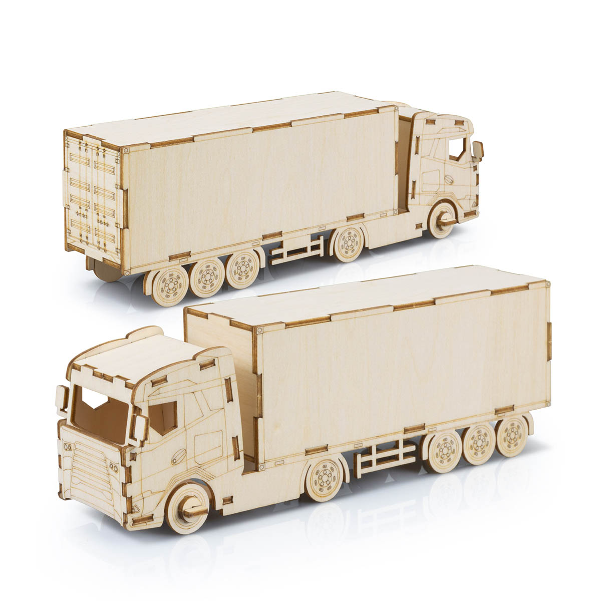 Promotional Large Truck Wooden Model Kits | Promotion Products
