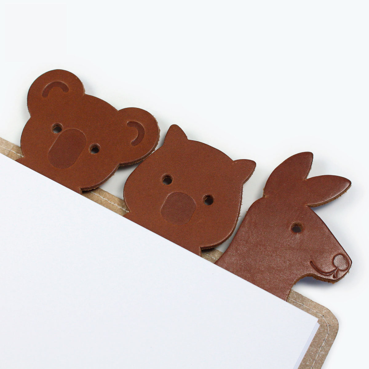Promotional Leather Australian Animal Bookmarks | Promotion Products