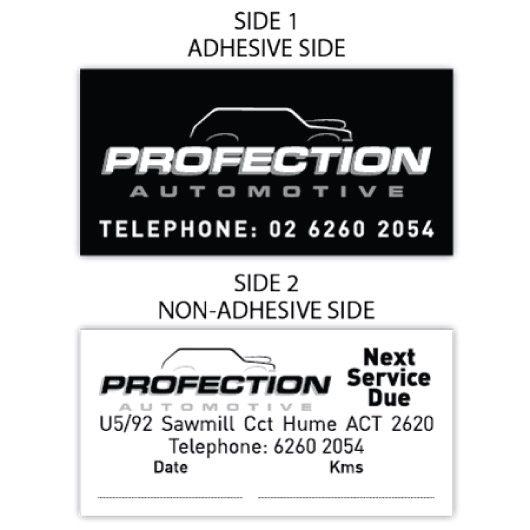 Custom Printed Lube Labels | Promotion Products