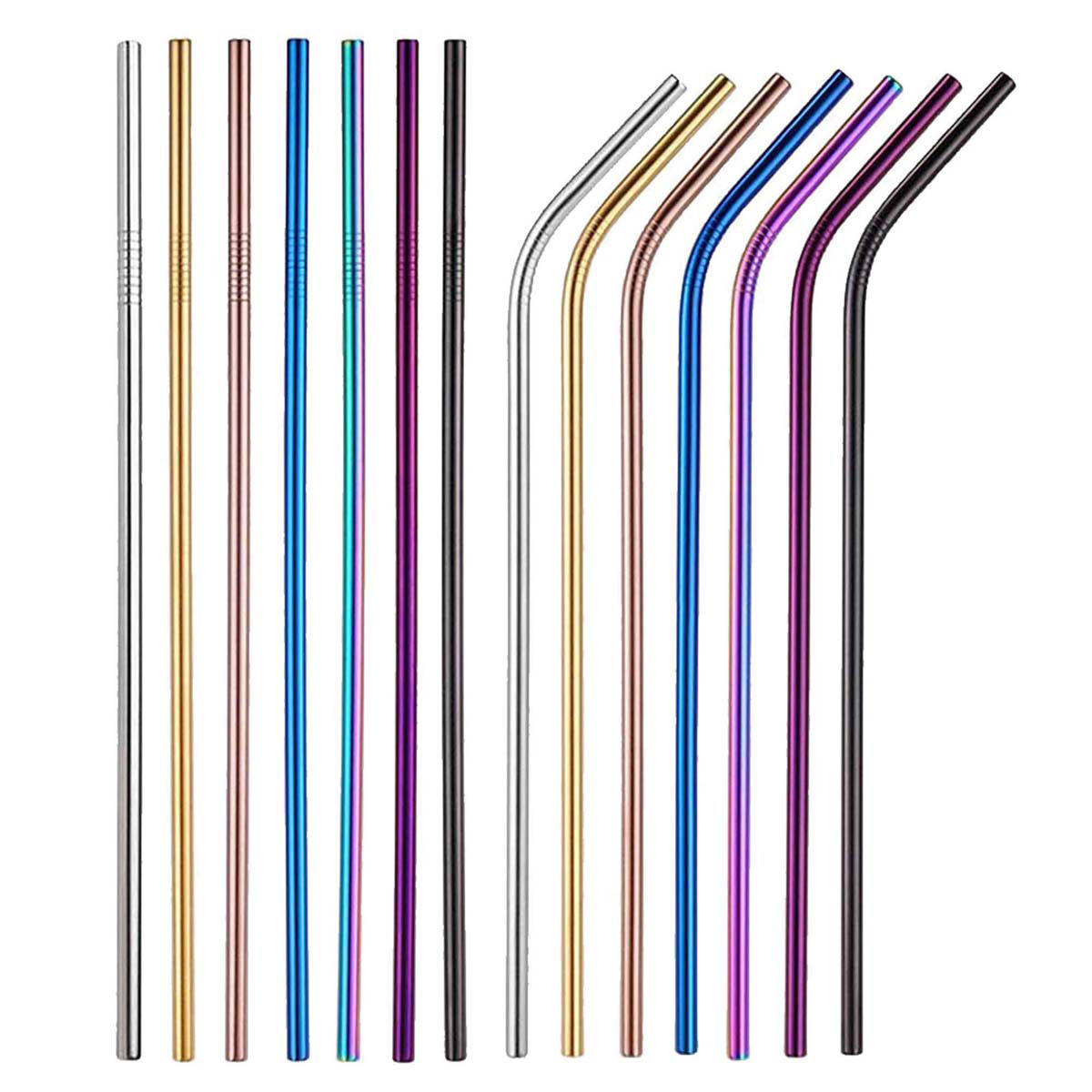 Promotional Metal Straws 6mm x 266mm | Promotion Products