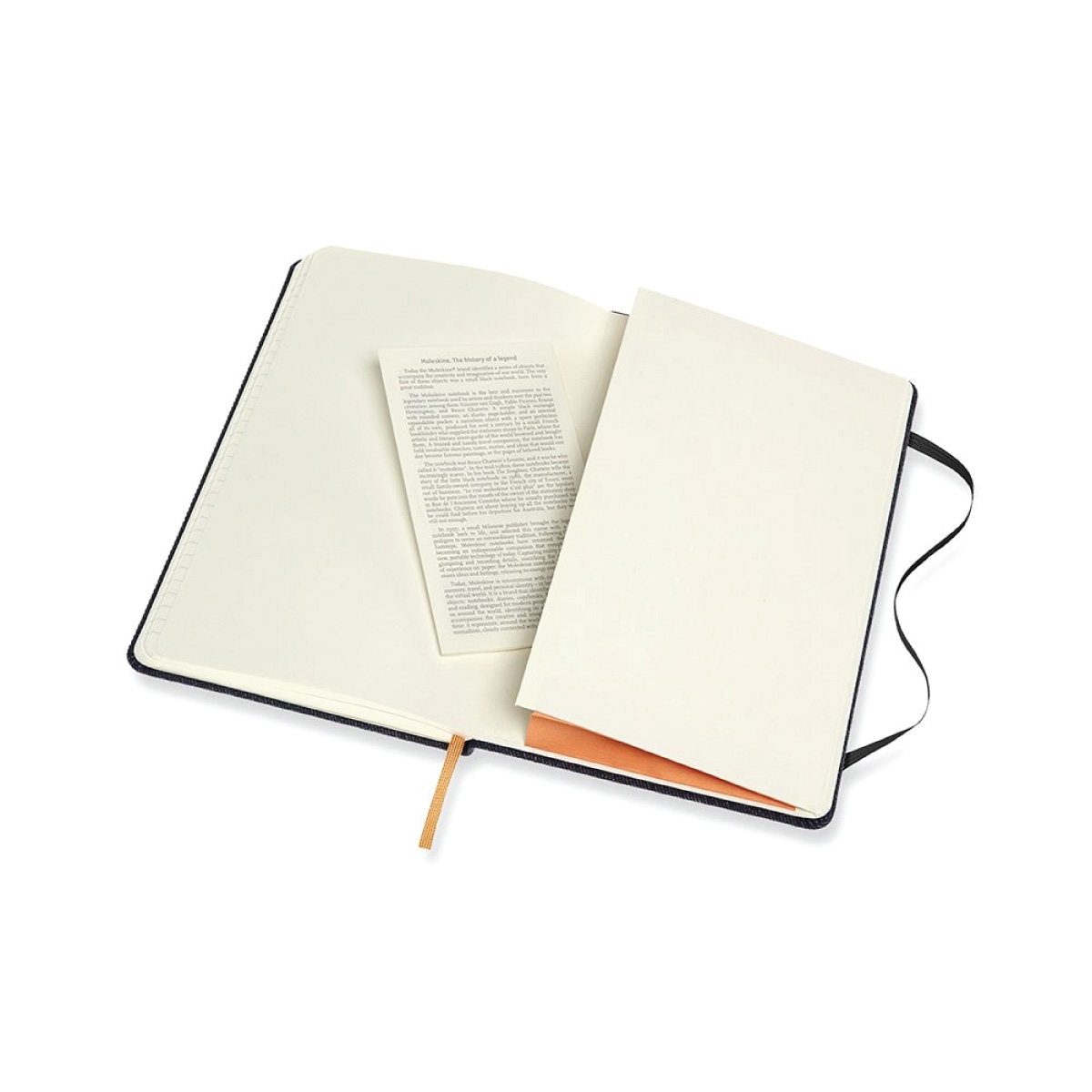 Promotional Moleskine Large Denim Notebook - Ruled | Promotion Products