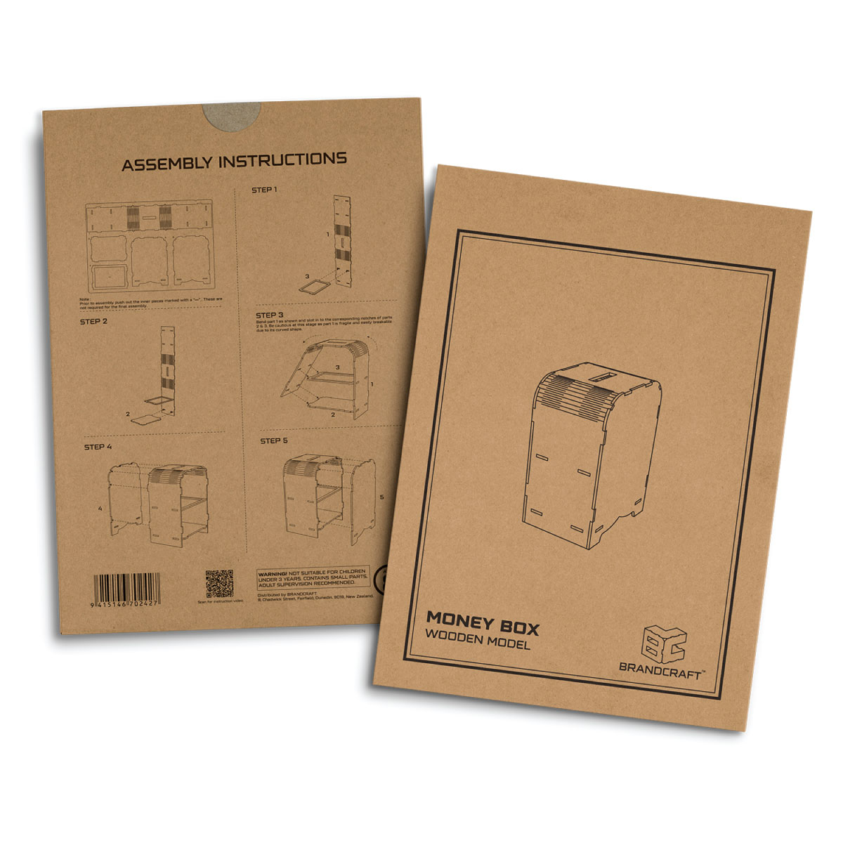 Promotional Money Box Wooden Model Kits | Promotion Products