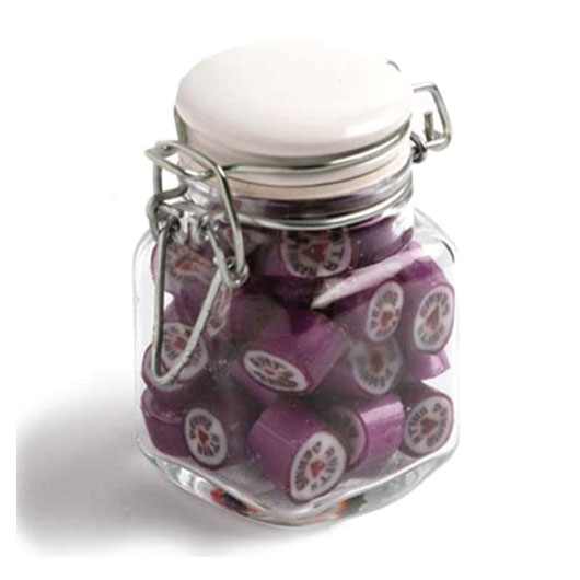 Promotional Personalised Rock Candy Jars 65g | Promotion Products