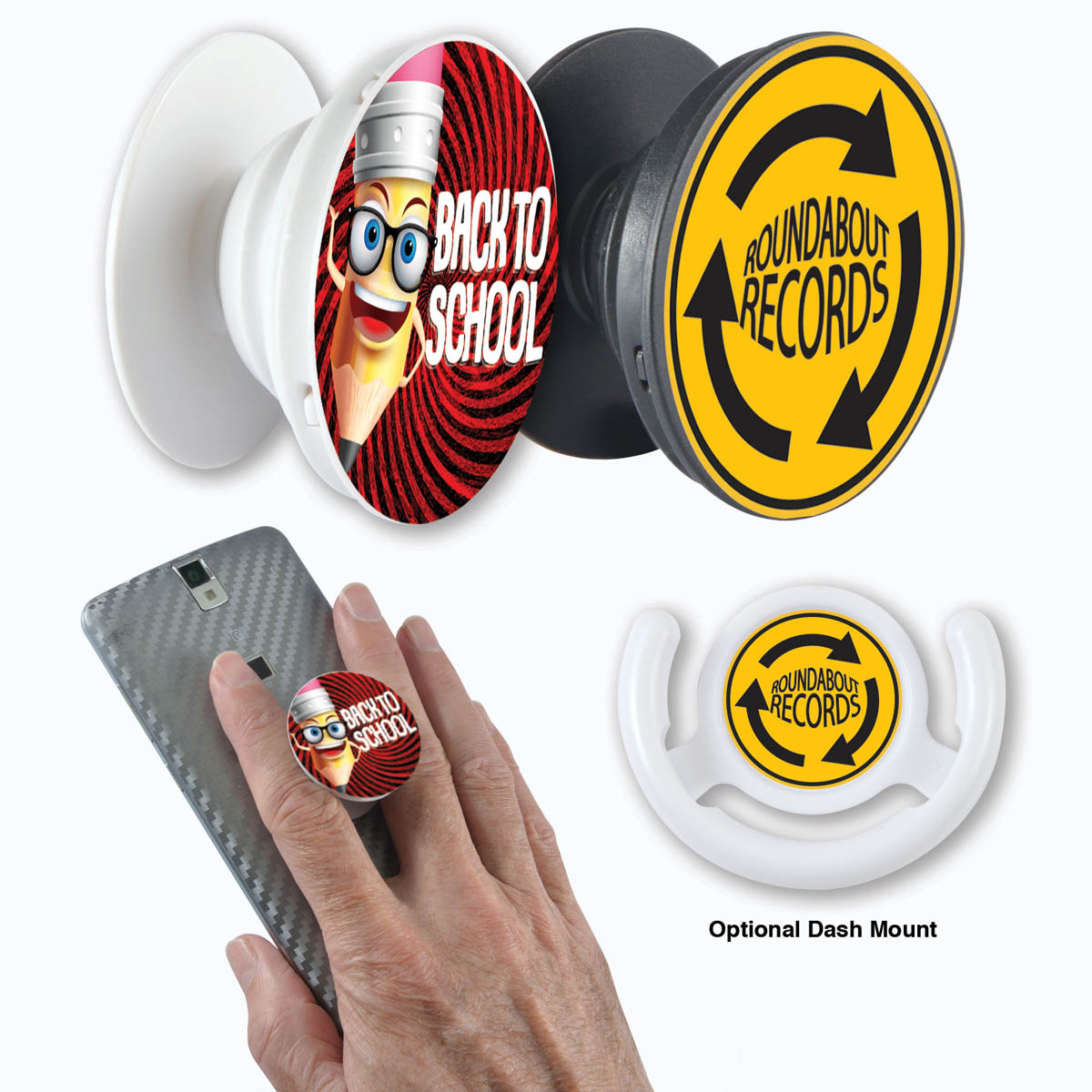 Branded Phone Pop Grips: Branded Online | Promotion Products