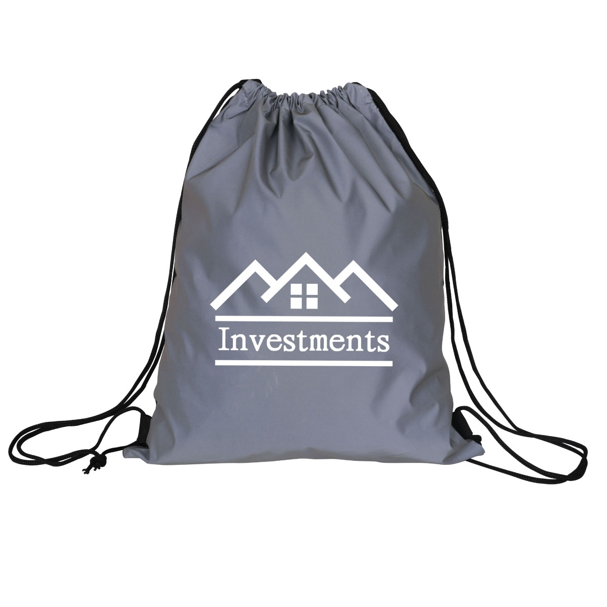 Promotional Reflective Drawstring Backpacks | Promotion Products
