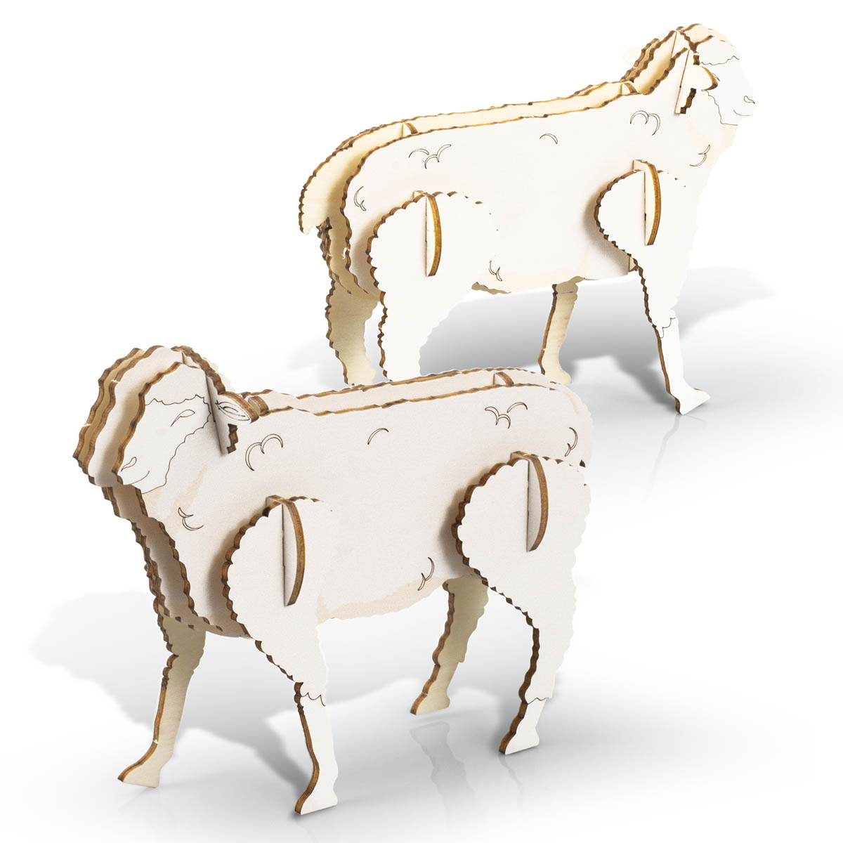 Promotional Sheep Wooden Model Kits | Promotion Products