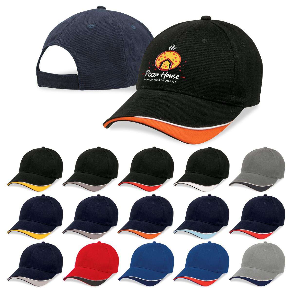 Logo Branded Signature Caps: Branded Online | Promotion Products