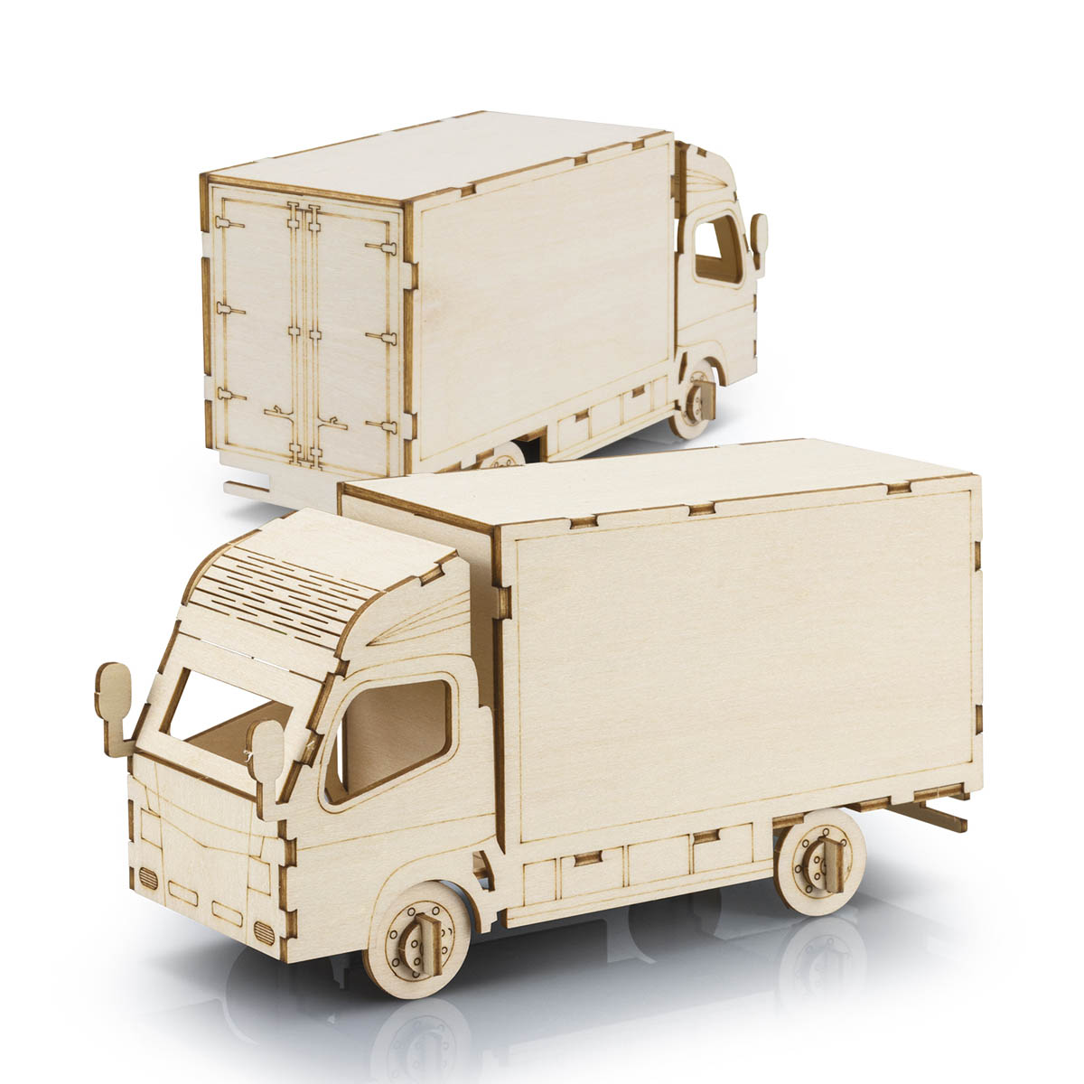 Promotional Small Truck Wooden Model Kits | Promotion Products
