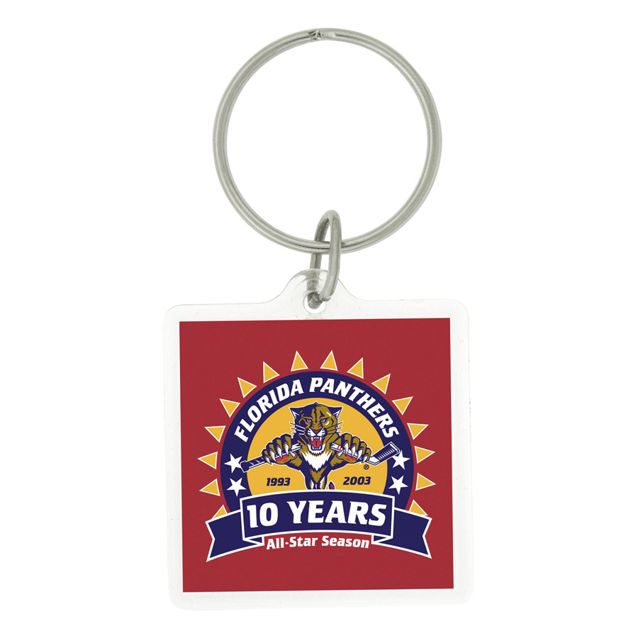 Promotional Square Acrylic Keyrings | Promotion Products