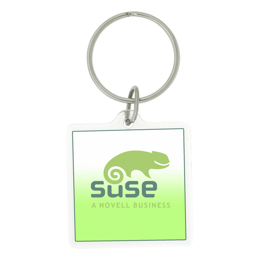 Promotional Square Acrylic Keyrings | Promotion Products