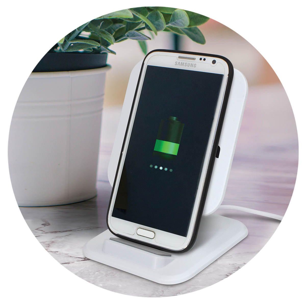 Promotional Square Wireless Charging Stands: Branded Online | Promotion ...