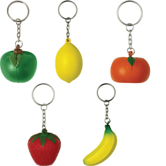 Promotional Stress Fruit Keyrings | Promotion Products