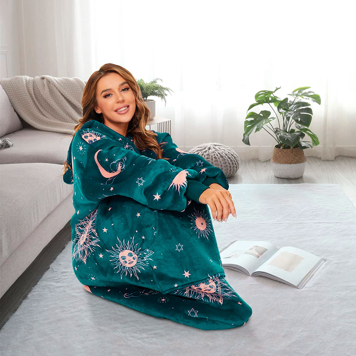 Promotional Sublimated Polyester Wearable Blankets | Promotion Products