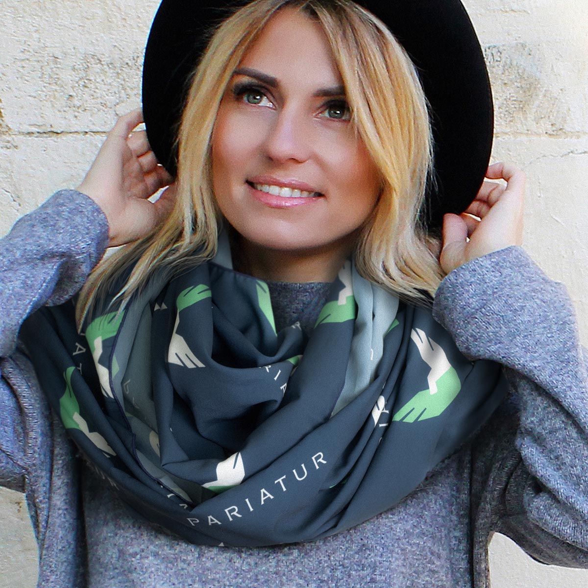 Promotional Sublimation Infinity Scarves | Promotion Products