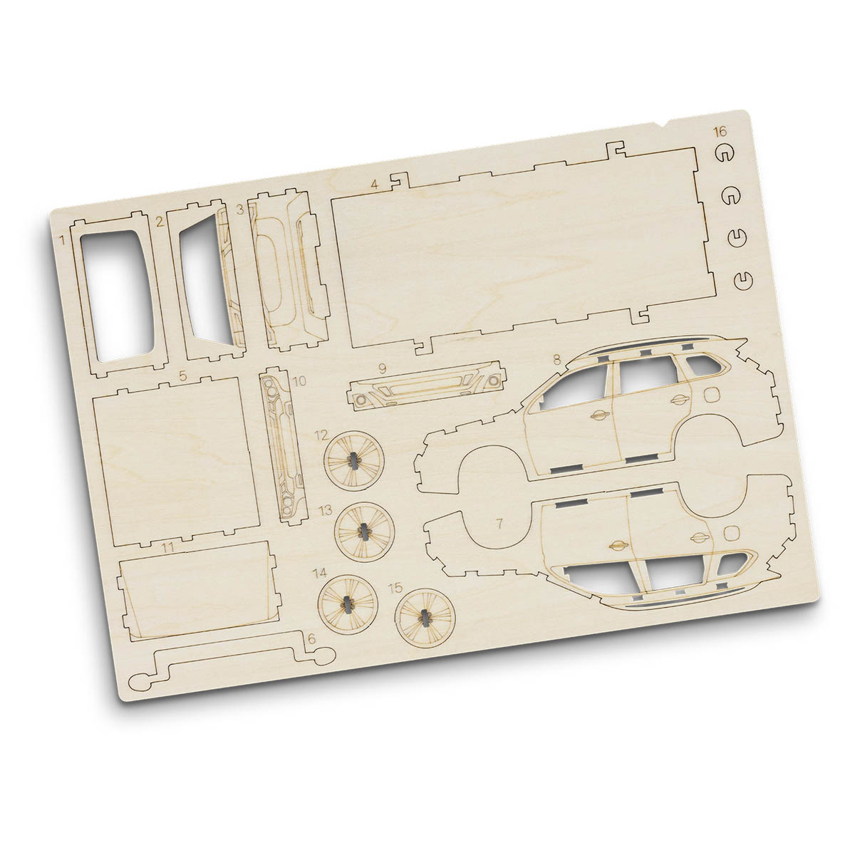 Promotional SUV Wooden Model Kits | Promotion Products