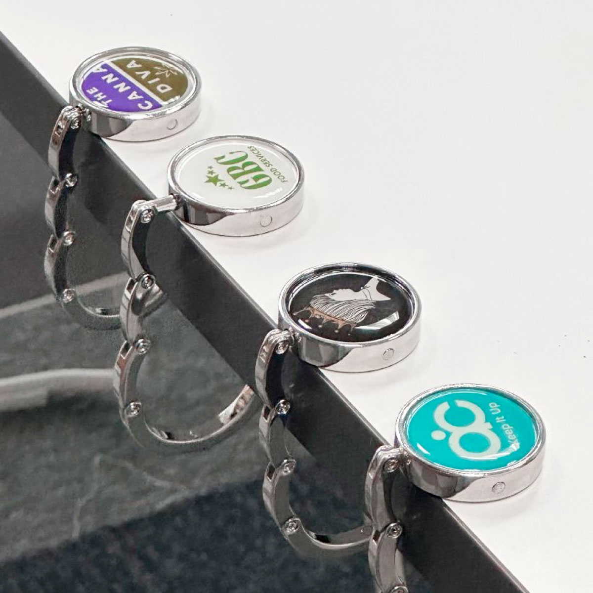 Promotional Metal Table Bag Hooks | Promotion Products