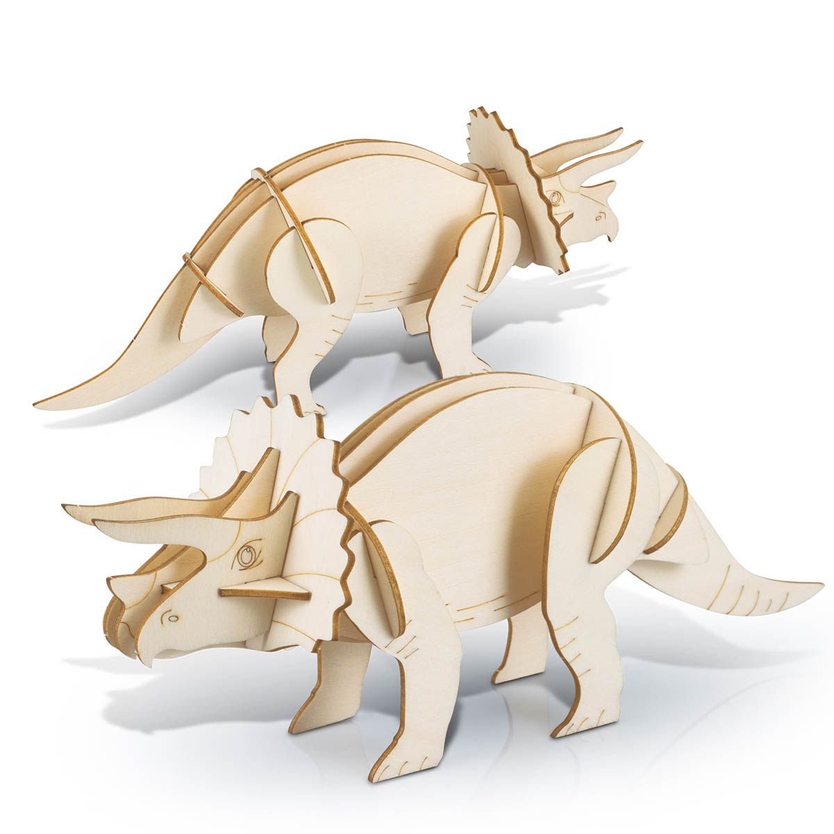 Promotional Triceratops Wooden Model Kits | Promotion Products