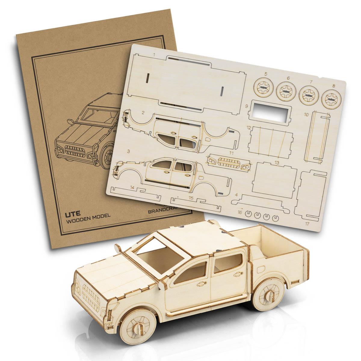 Promotional UTE Wooden Model Kits | Promotion Products