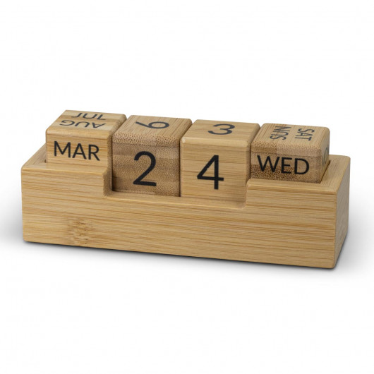 Promotional Bamboo Cube Calendars | Promotion Products