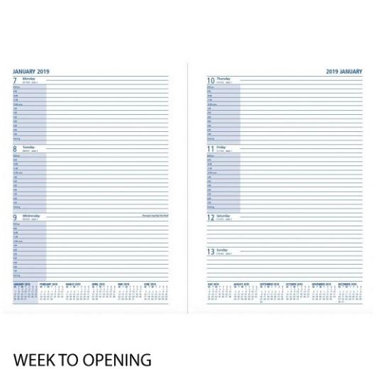 Branded Company Diary A4 - Week | Promotion Products