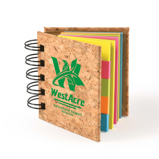 Promotional Cork Sticky Note Binders | Promotion Products
