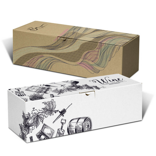 Promotional Custom Die Cut Wine Boxes | Promotion Products