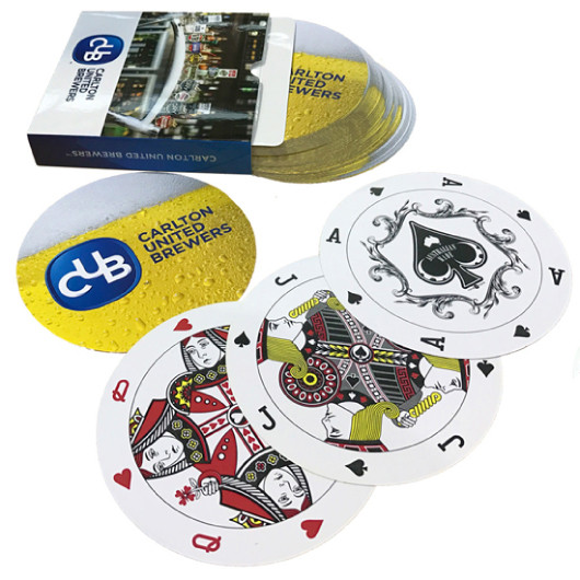 Printed Round Playing Cards | Promotion Products