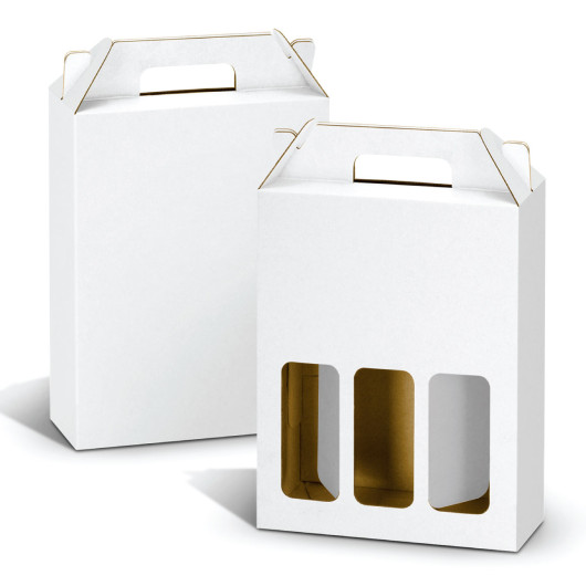 Promotional Custom Triple Wine Carry Boxes| Promotion Products