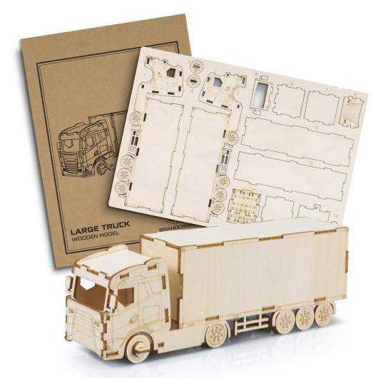 Promotional Large Truck Wooden Model Kits | Promotion Products